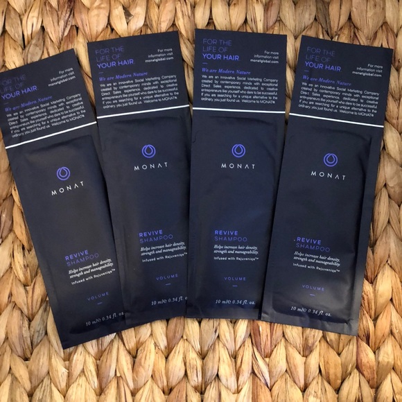 MONAT GLOBAL | Hair | 4 Monat Revive Shampoo Samples | Poshmark